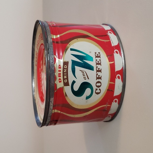 S&W Fine Foods | Other | Vintage Sw Coffee Can Drip Grind | Poshmark